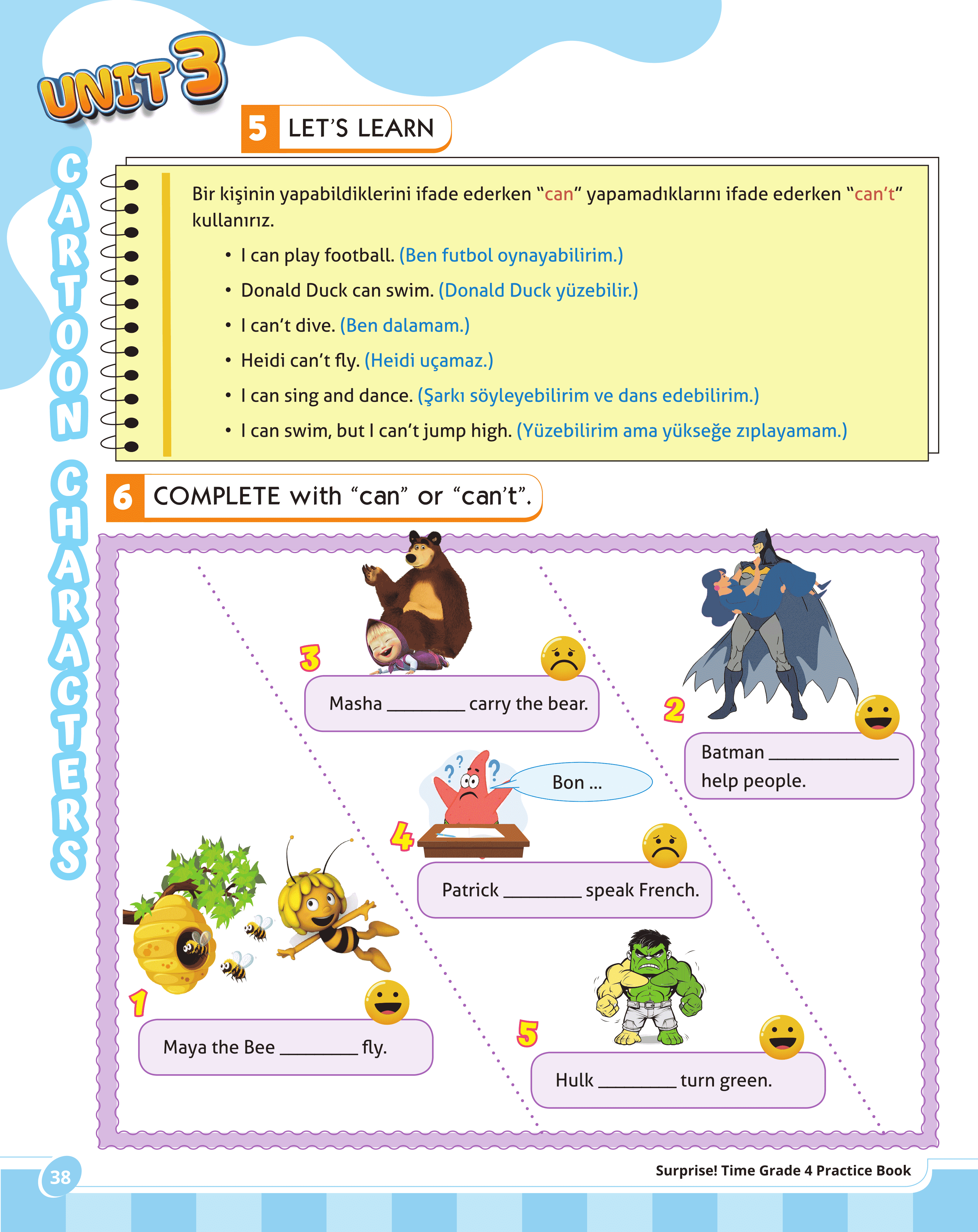 4. Grade Surprise Time Practice Book | Compass ELT